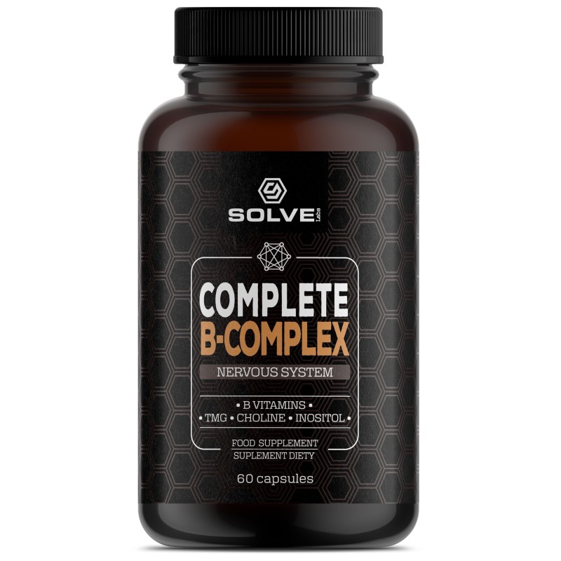 Witamina B-Complex Complete 60 kapsułek | Solve Labs