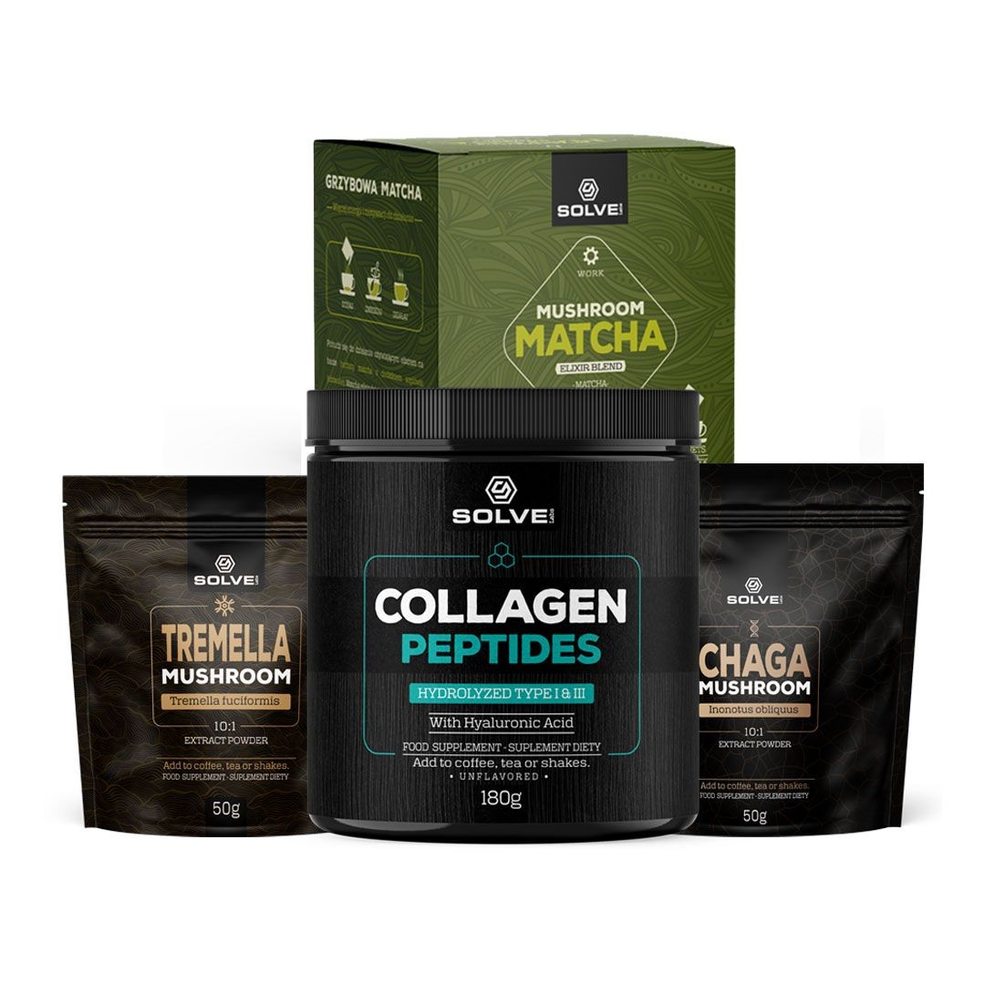 Zestaw Skin Health - Solve Labs: Naturalne Suplementy Diety